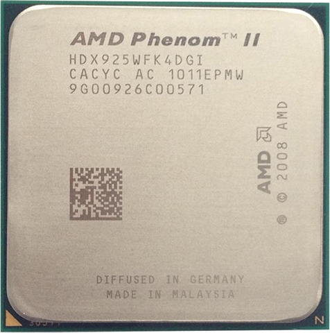 AMD Phenom II X4 925 (2.8Ghz) AM3 - CeX (UK): - Buy, Sell, Donate